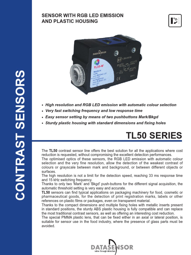 Datasheet TL50 ENG PDF | PDF | Light Emitting Diode | Lens (Optics)