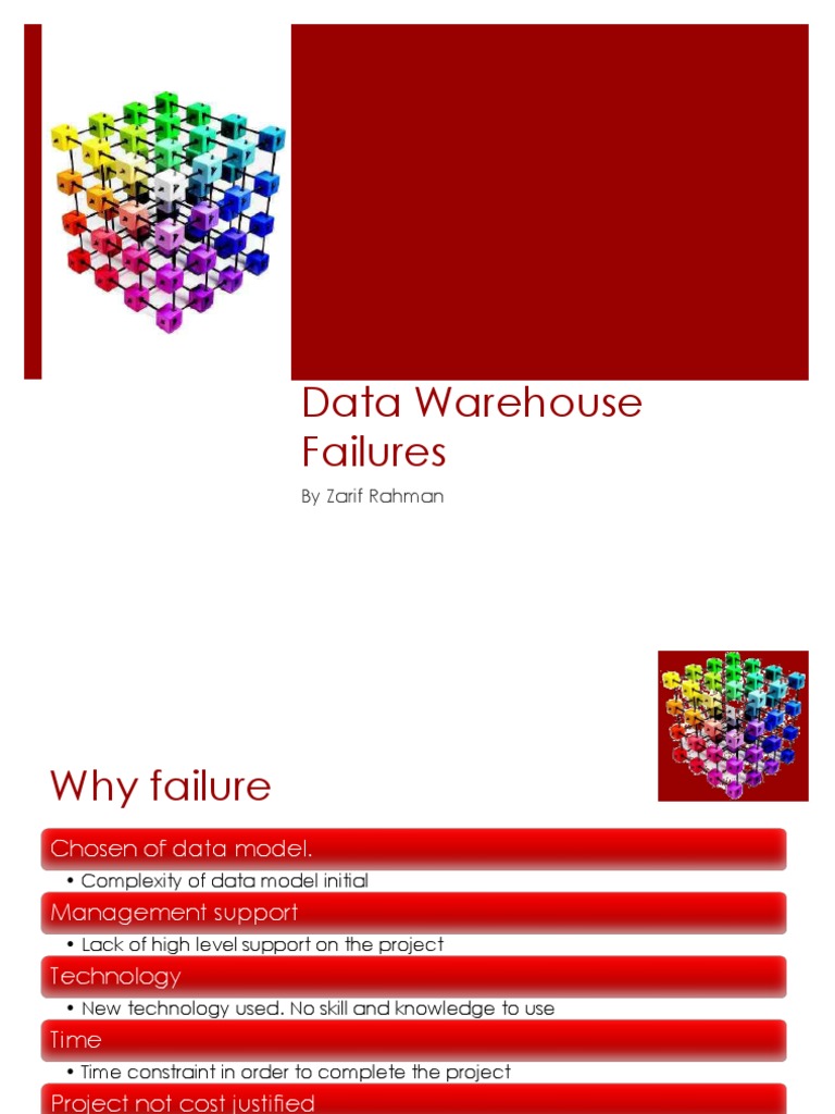 Data Warehouse Failures | PDF | Data Warehouse | Metadata