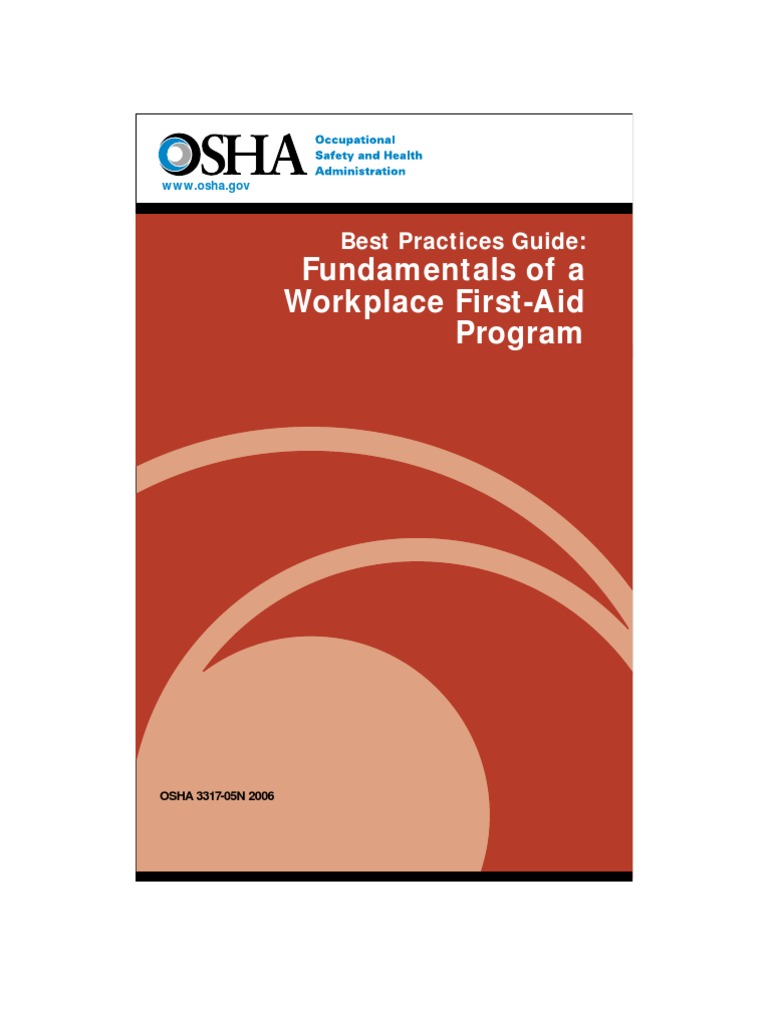 Osha First Aid Recommendations | PDF | Occupational Safety And Health ...