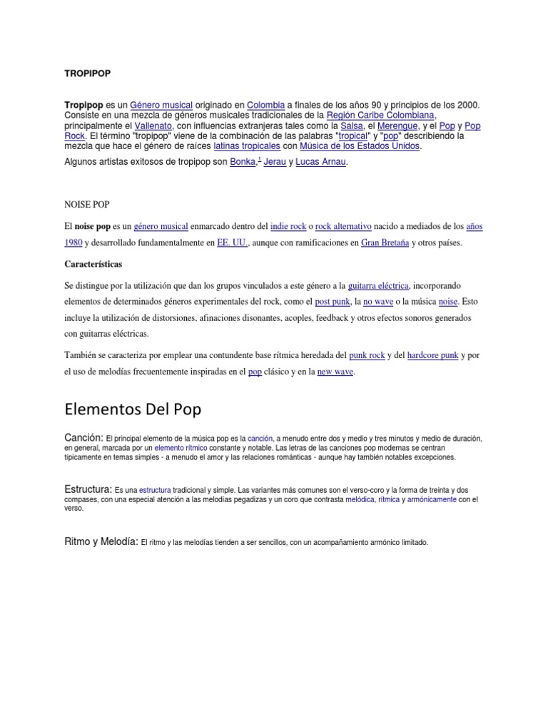 Elementos Del Pop | PDF