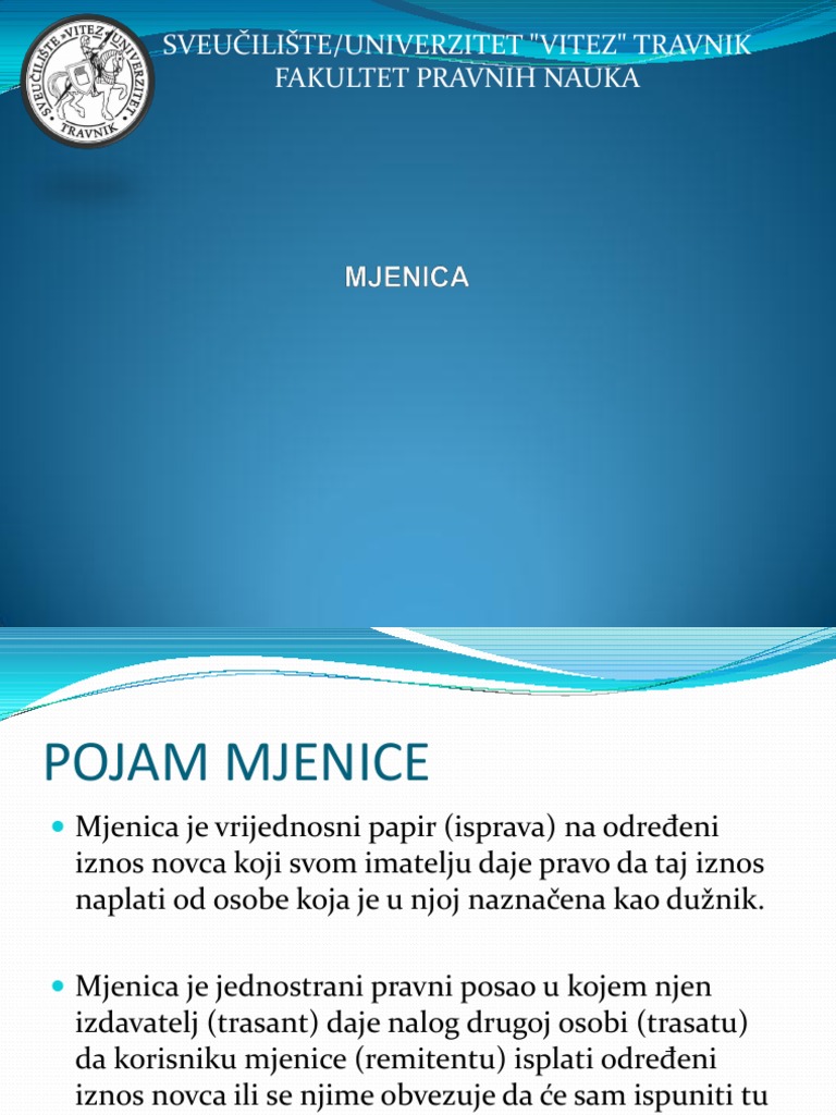 Mjenica | PDF
