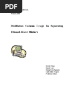 Depropanizer: Feed Specifications and Product Compositions | PDF ...