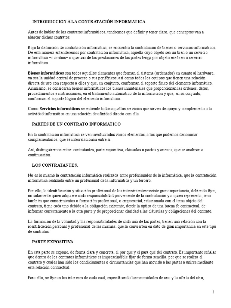 Contrato Informatico 001 | PDF | Arbitraje | Software