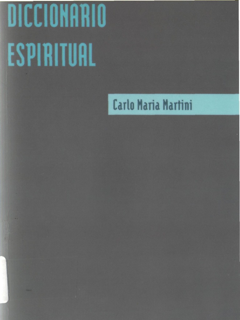 Martini Carlo Maria Diccionario Espiritual | PDF | Bienaventuranzas ...