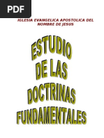 Doctrinas Fundamentales de La IPUC | PDF | Doctrina | espíritu Santo