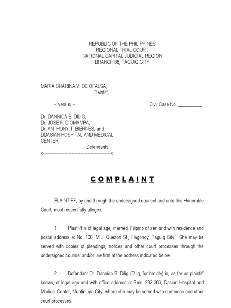 Damages | PDF | Negligence | Lawsuit