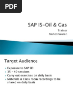 SAP Oil & Gas Module (IS-Oil) Tutorial, Tcodes, Tables & PDF Training ...