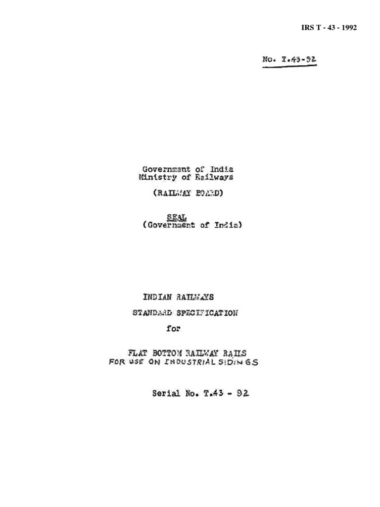 IRS T - 43 Tax Guidelines 1992 | PDF