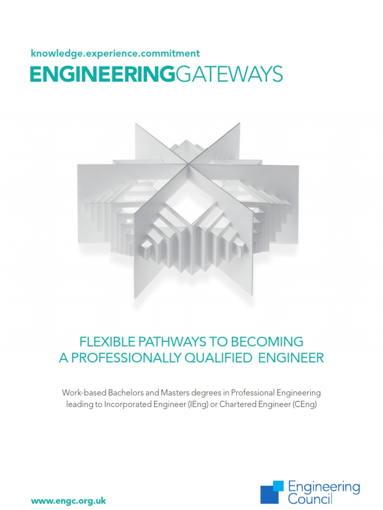 Engineering Gateways Leaflet | PDF | Engineer | Science And Technology
