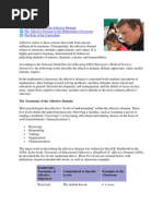 Affective Domain Example Objectives | PDF | Affect (Psychology ...