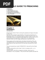 HOMILETICS | PDF | Homiletics | Sermon
