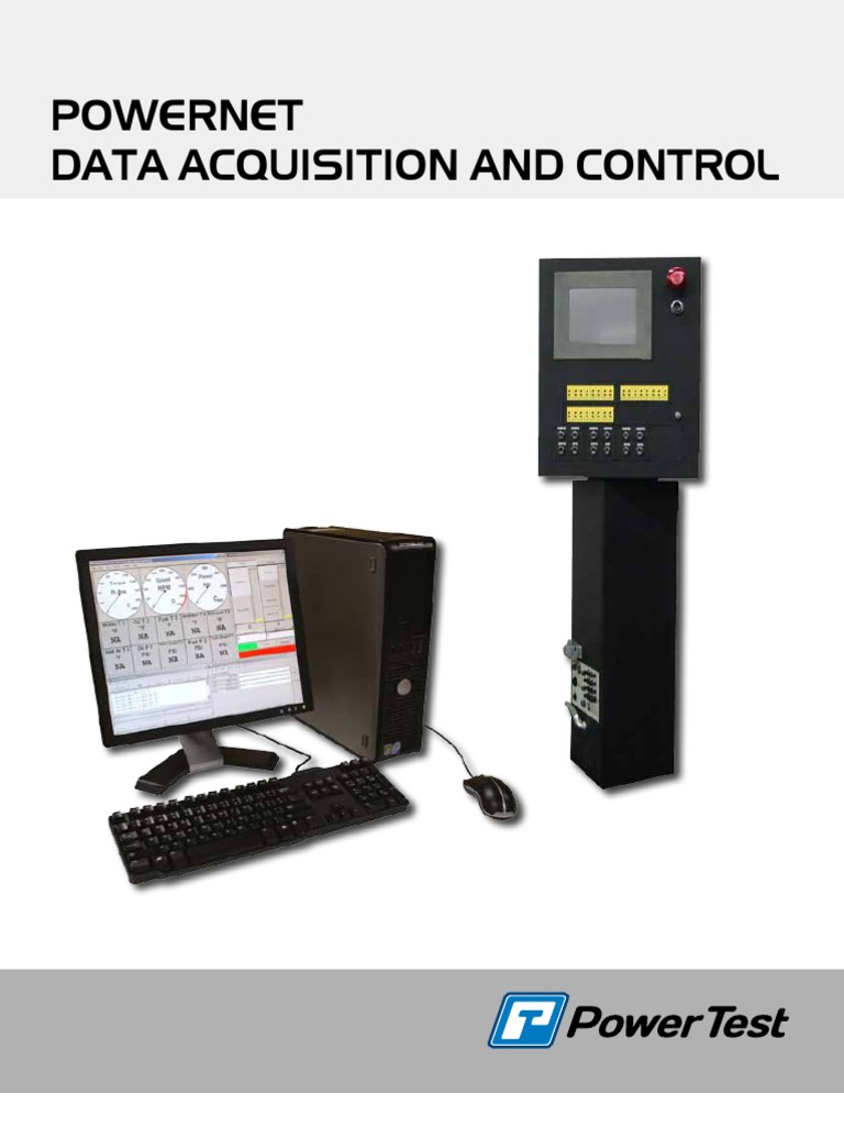 Powernet Data Acquisition and Control | PDF | Instrumentation | Touchscreen