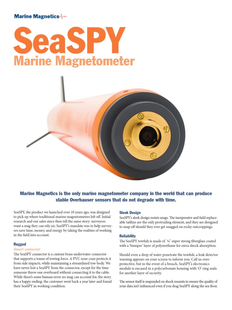 Marine Magnetometer: Seaspy