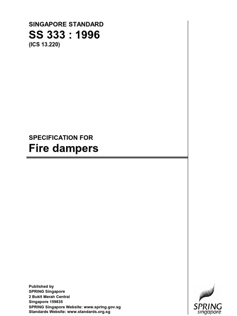 Preview - SS 333-1996 | PDF