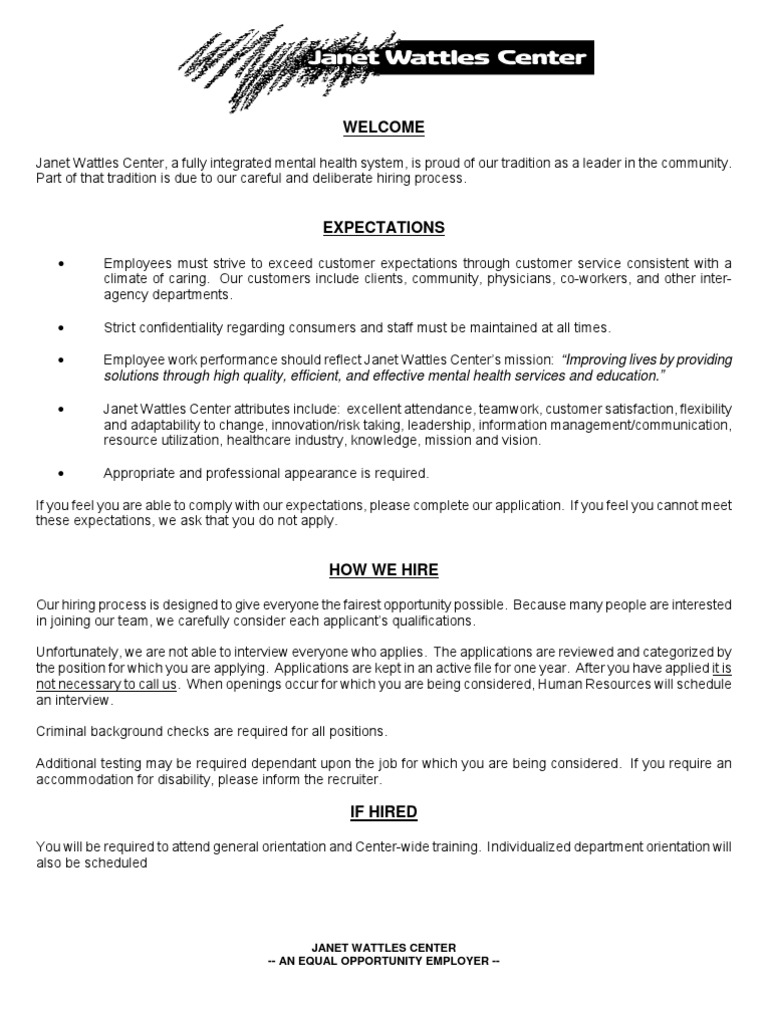JWC Application For Employment | PDF | Identity Document | Government