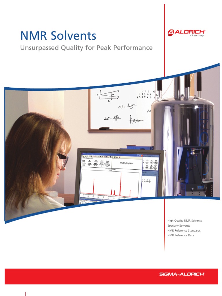 NMR Solvents - Unsurpassed Quality for Peak Performance | Solvent ...
