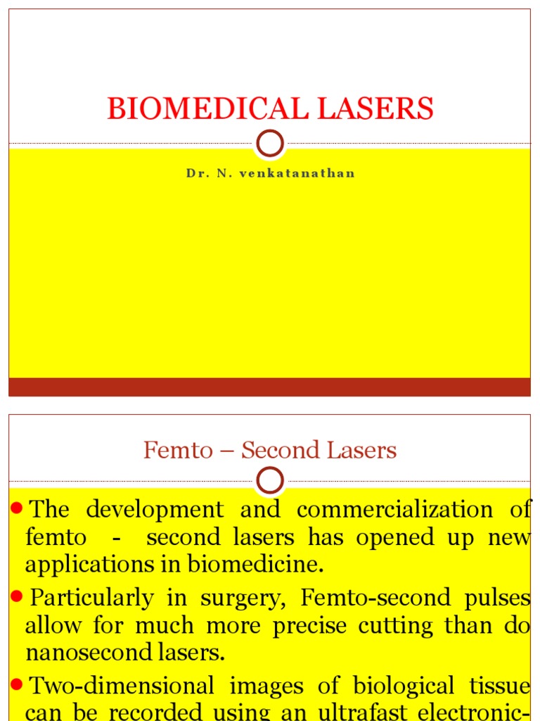 20 Bio Medical Lasers | PDF | Atomic Force Microscopy | Laser