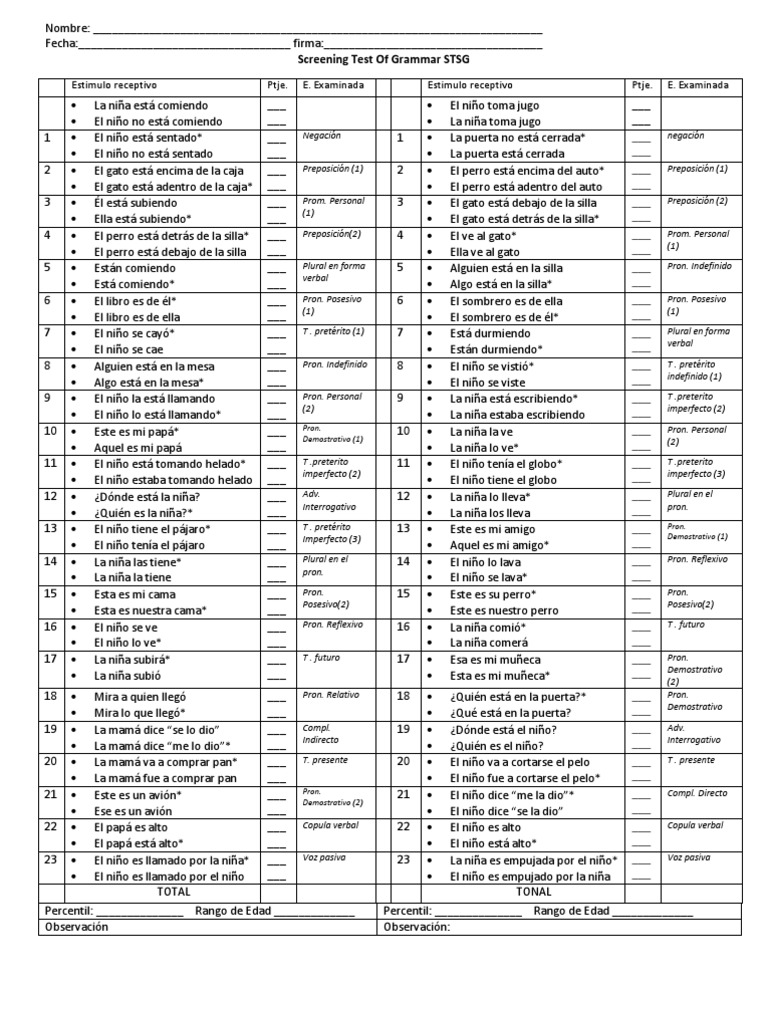 STSG | PDF | Verbo | Lingüística