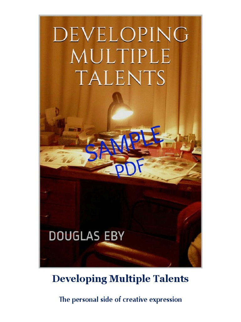 Developing Multiple Talents - SAMPLE | PDF | Creativity | Intellectual ...