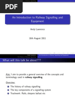 SCR Signalling Booklet V1.1 | PDF | Train Station | Rail Transport