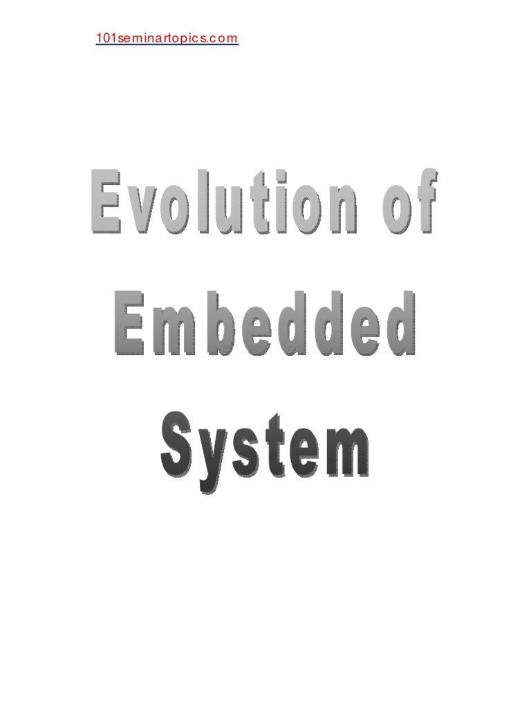 Embedded Systems Overview | PDF