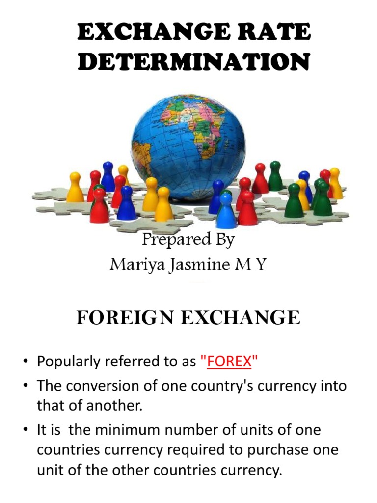 ECONOMICS Exchange Rate Determination | PDF | Exchange Rate | Balance ...