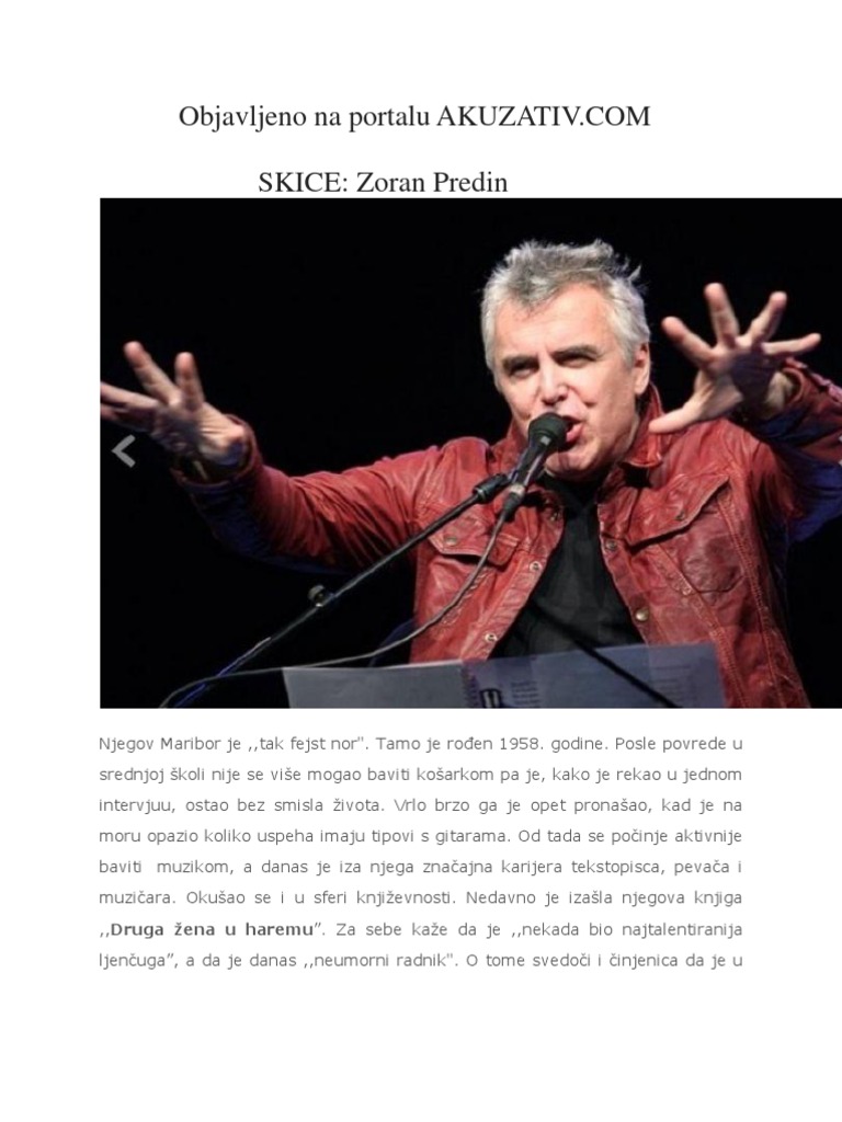 Zoran Predin | PDF
