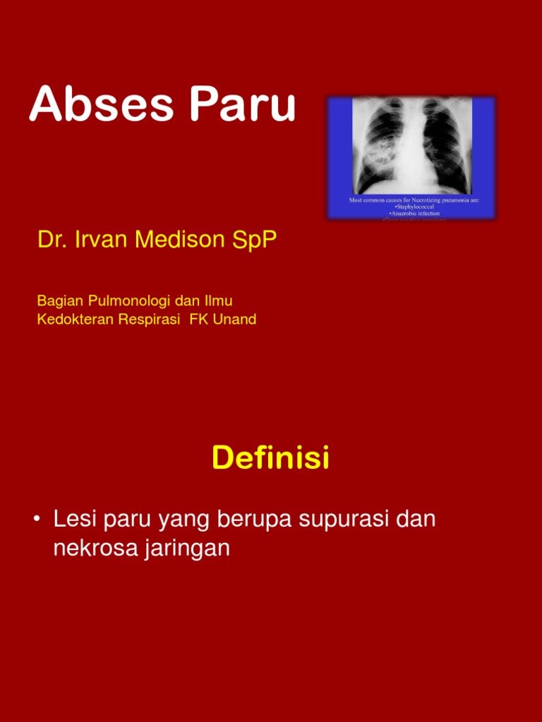 Abses Paru | PDF