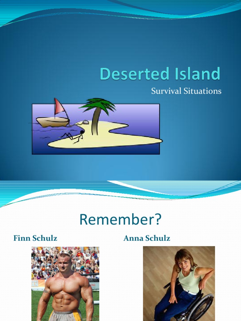 Deserted Island Survival Scenarios | PDF | Leisure