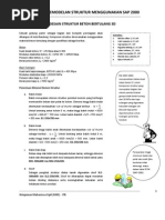 Ebook Program Sap2000 v20 | PDF | Komputer