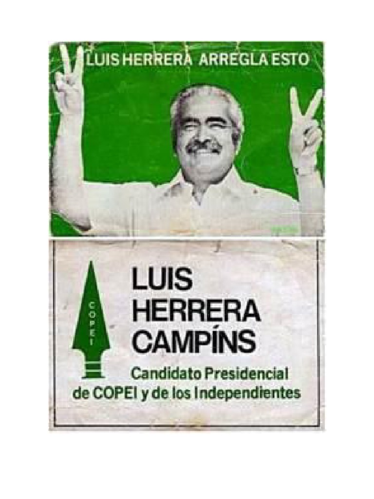 Gobierno de Luís Herrera Campins | PDF | Venezuela | Gobierno Gobierno de Luís Herrera Campins | PDF | Venezuela | Gobierno