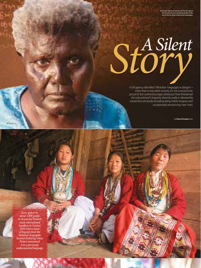 The Slow Extinction of India's Endangered Languages | PDF | Linguistics ...