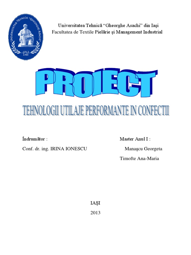 Proiect Tehnologii | PDF