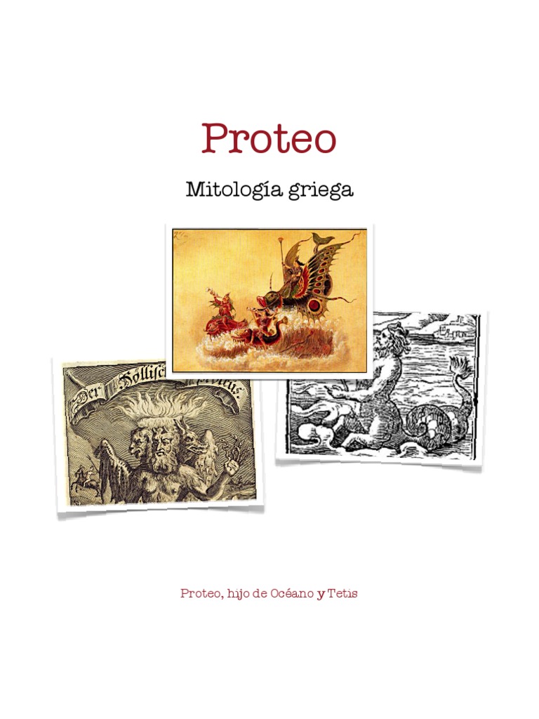 Mito y poderes de Proteo, dios griego | PDF | Agamenón | Ilíada