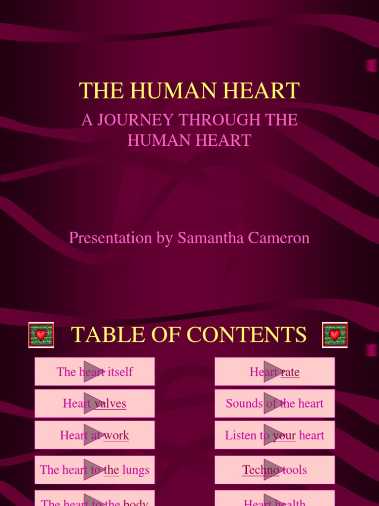 A Journey Through The Human Heart | PDF | Atrium (Heart) | Heart