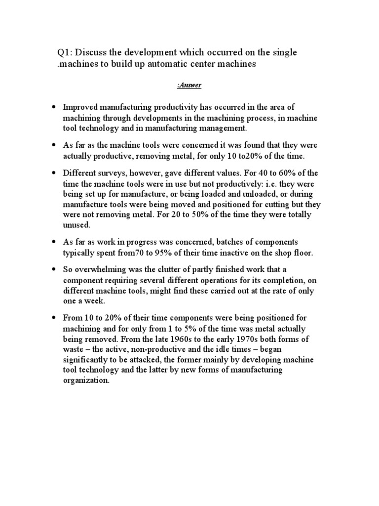 Report 3 Machining Download Free Pdf Numerical Control Forging