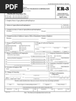 Philhealth ER1-Employer Form | Employment | Business