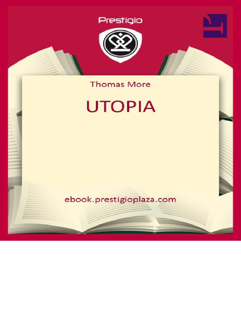 Thomas More - UTOPIA | PDF | Theft | Utopia (Book)