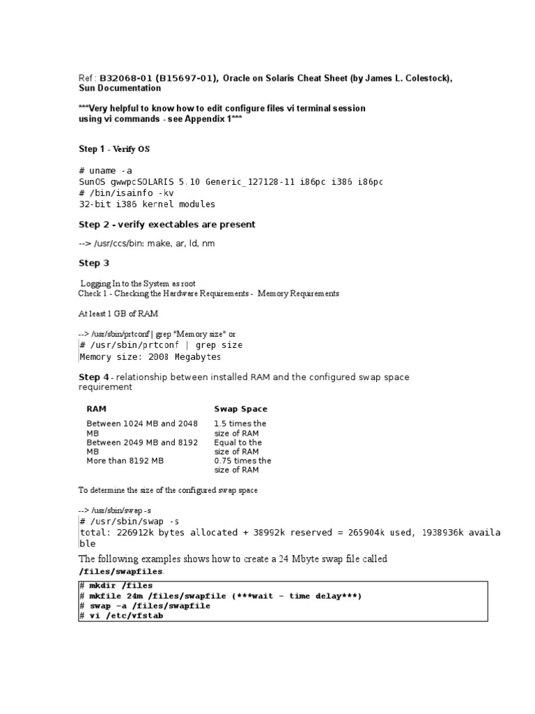 Installing Oracle 10g Release 1 (10.2) On Solaris 10 (VM Ware) | PDF ... Installing Oracle 10g Release 1 (10.2) On Solaris 10 (VM Ware) | PDF ...
