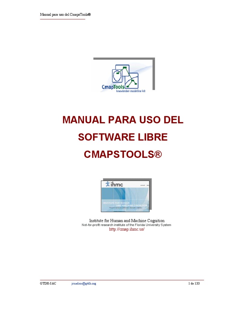 GTDH Manual Cmapstools | PDF | Point and Click | Ventana (informática)