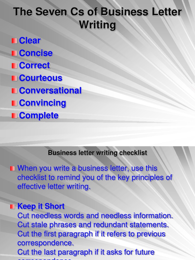 Business Letter Writing | PDF | Ms. | Paragraph