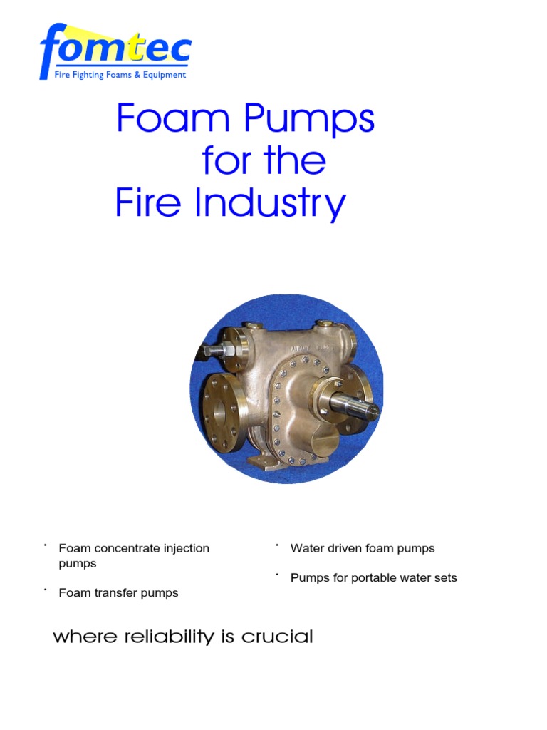 Foam Pumps | Pump | Engines