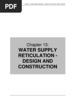 Water Reticulation Code Guide | PDF | Pipe (Fluid Conveyance) | Water ...