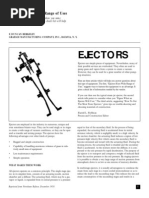 Ejector Working Principle | PDF | Nozzle | Pump