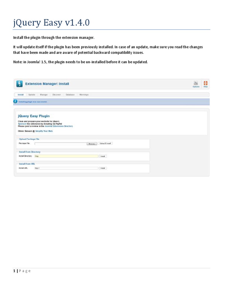 Jquery Easy Help | PDF | J Query | Library (Computing)