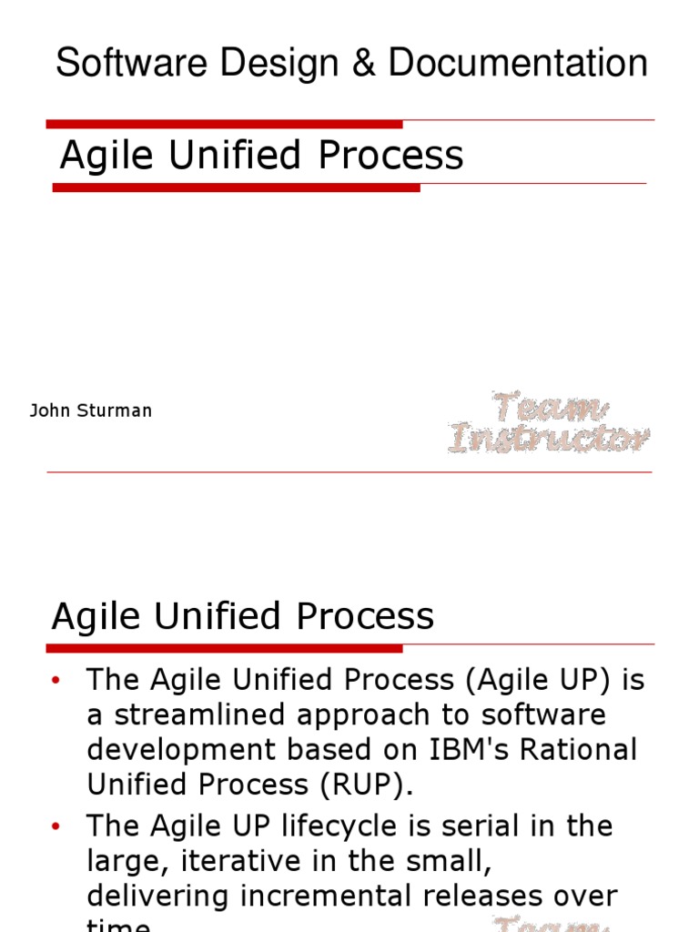 Agile Unified Process System Development Technique | PDF | Technology Development | Agile ...