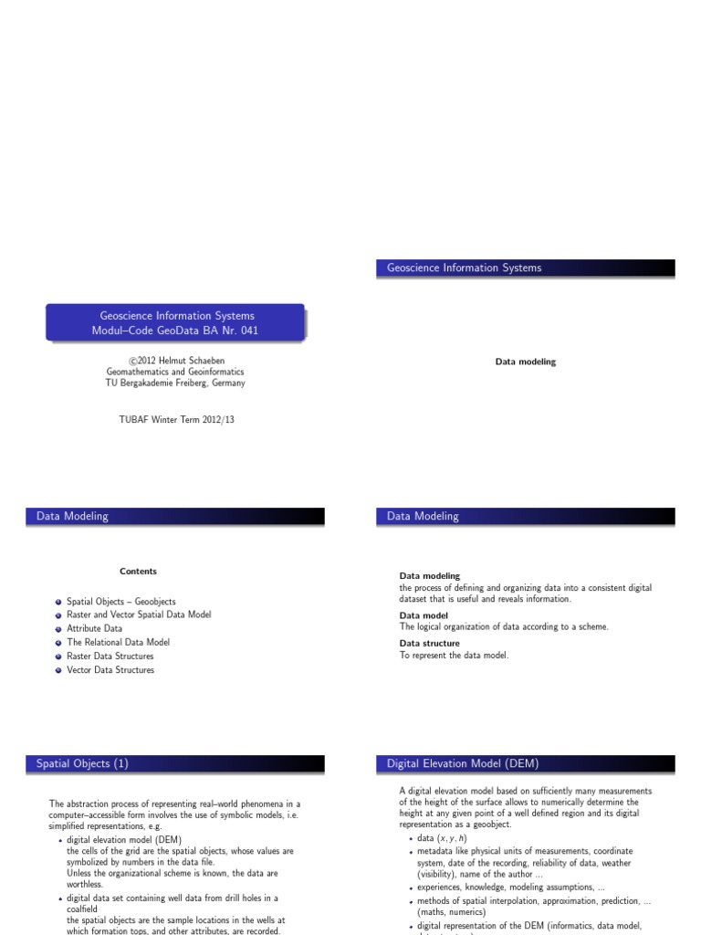 Gis v3 Datamodel | PDF | Relational Model | Vertex (Geometry)
