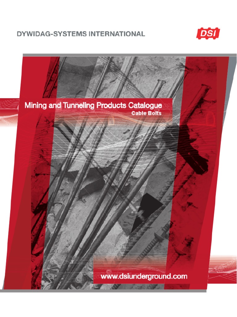 DSI Underground Systems Cable Bolts US | PDF