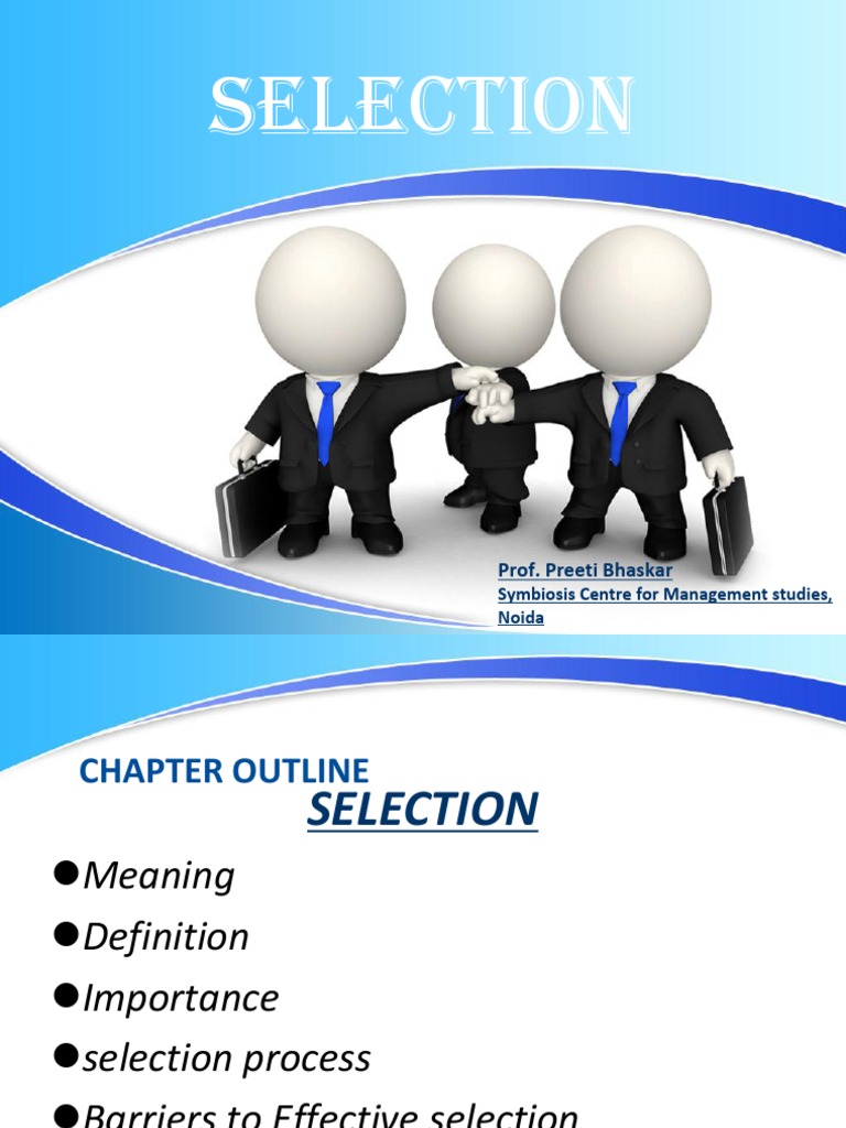 Unit 5 - Selection | PDF | Recruitment | Test (Assessment)