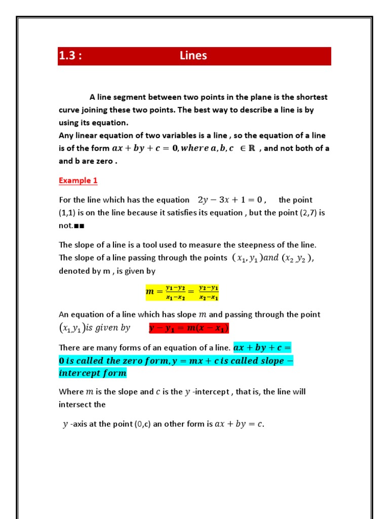 Lesson 3, Lines | PDF | Teaching Methods & Materials | Poetry